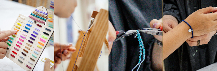 Make Your Own Thread Bracelet in Seoul - Trazy, Korea's #1 Travel Shop