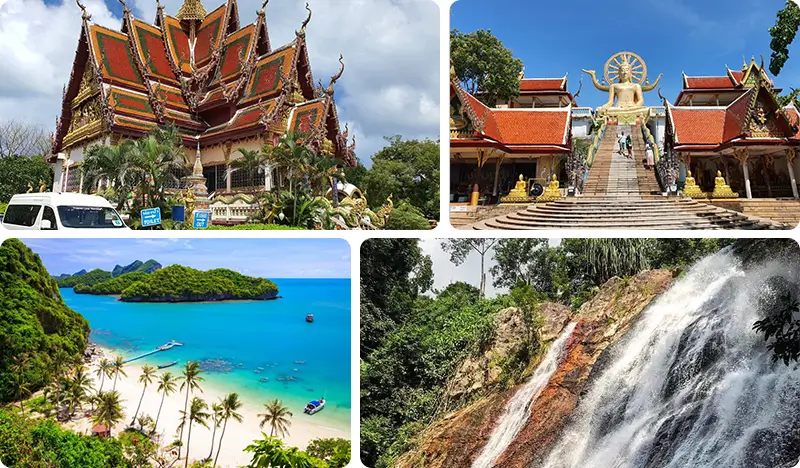 Koh Samui Half Day Guided City Tour (+ Hotel Transfer)